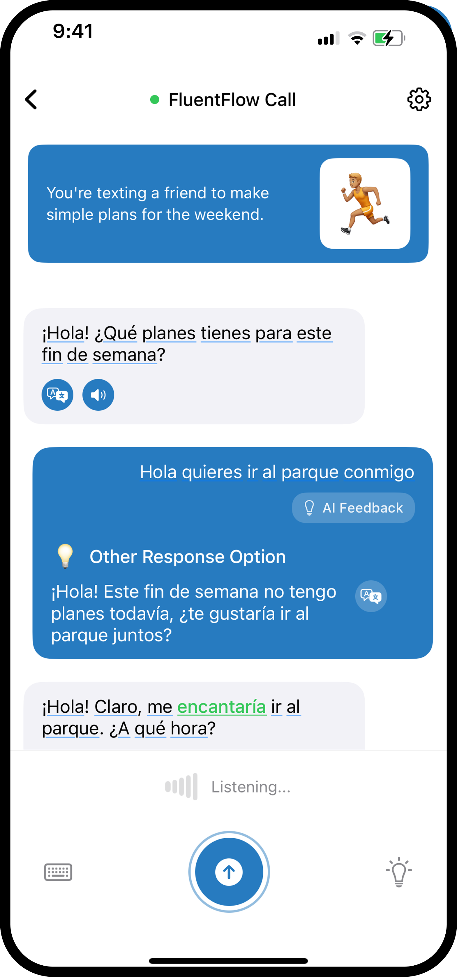 FluentFlow - Speak Like a Local | AI Language Learning App